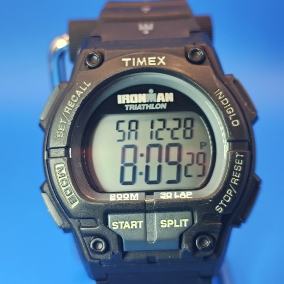 Timex | Accessories | Vintage 205 Timex Iron Man Indiglo Shock 40mm ...
